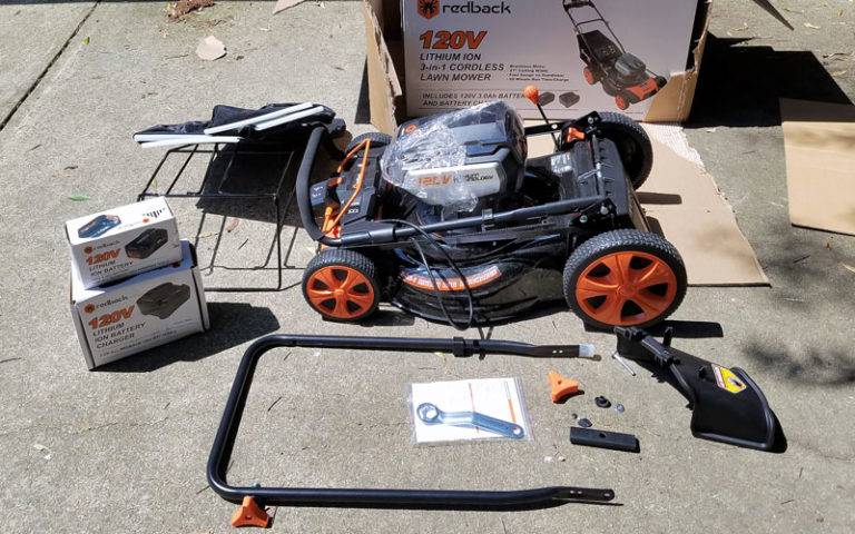 Redback 120V 21” Cordless Push Lawn Mower: Review