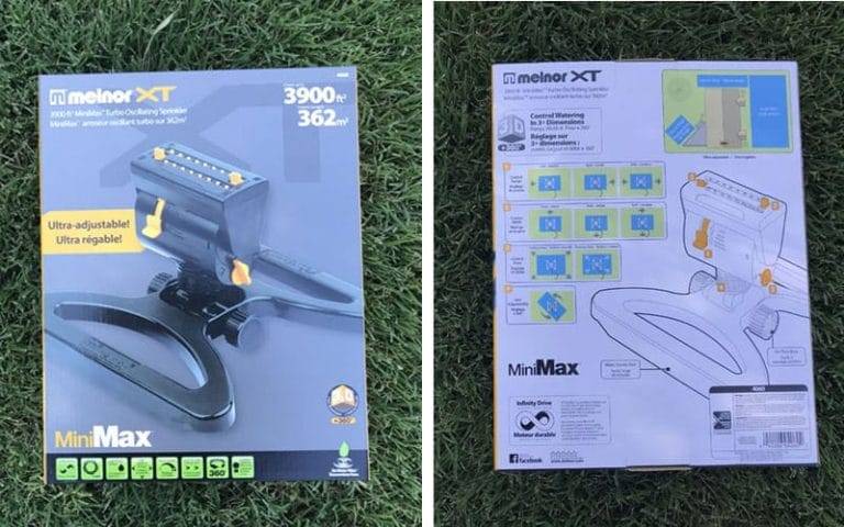 Melnor XT MiniMax Turbo Oscillating Sprinkler: Product Review ...